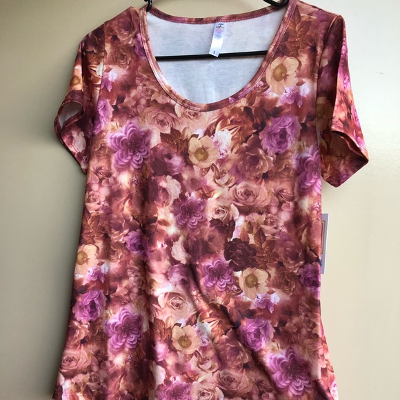 LuLaRoe | Tops | Nwt Lularoe Floral Classic T | Poshmark